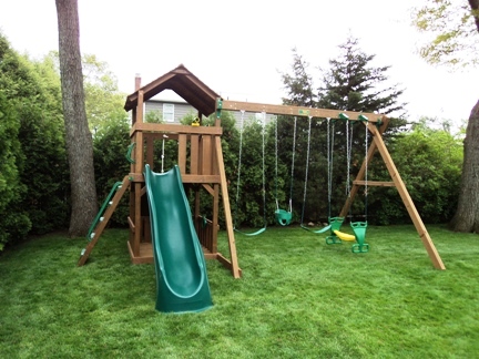 Turf Master Inc Wooden Swing Sets - Johnston, RI - Creative Playthings ...